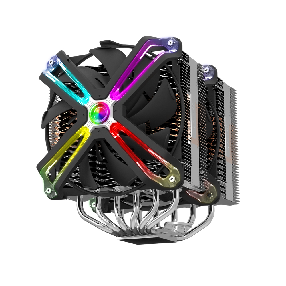 Кулер для процессора Zalman CNPS20X, 140 мм, 1500rpm, 300 Вт, RGB ...
